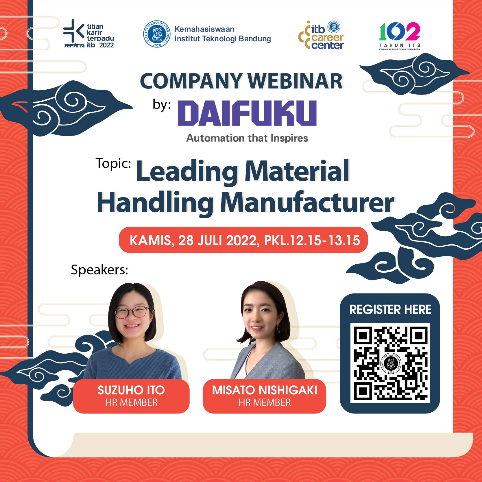 ITB Career Center - [VIRTUAL JAPAN INFORMATION SESSION ITB 2022 ...